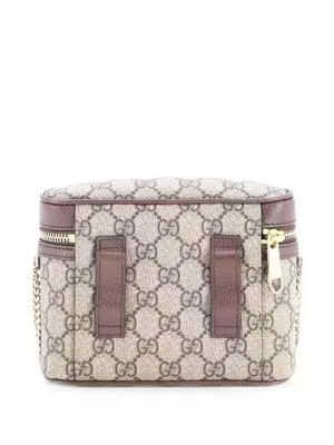 Gucci Ophidia Chain Gg Coated Canvas Small Belt Bag