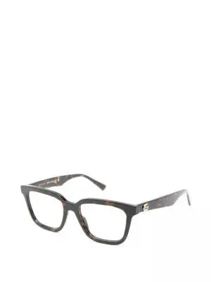 Gucci Double-g Square-frame Glasses
