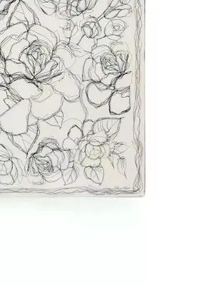 Fabiana Filippi Floral-print Scarf - White