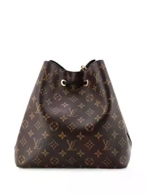LOUIS VUITTON Monogram Canvas Neonoe Handbag - Brown