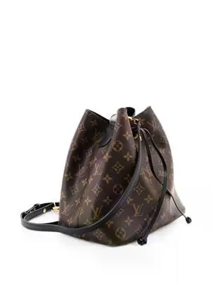 LOUIS VUITTON Monogram Canvas Neonoe Handbag - Brown