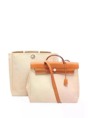 Hermès Herbag Mm Tote Bag - Neutrals