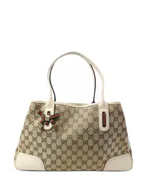 Gucci Gg Web Shoulder Bag - Neutrals