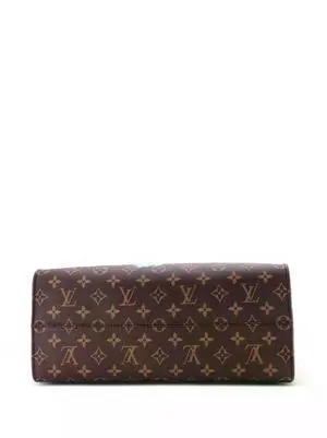LOUIS VUITTON Onthego Yayoi Kusama Faces Monogram Canvas Mm Tote Bag - Brown