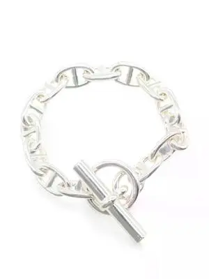 Hermès 2010s Mm Chaîne D'ancre Bracelet - Silver