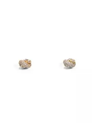 Kate Spade New York Sailor's Knot Crystal-embellished Earrings - Gold