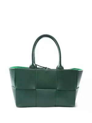Bottega Veneta Arco Small Maxi Intrecciato Handbag - Green
