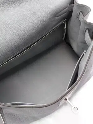 Hermès 2026 28 Kelly Tote Bag In Togo Leather - Grey