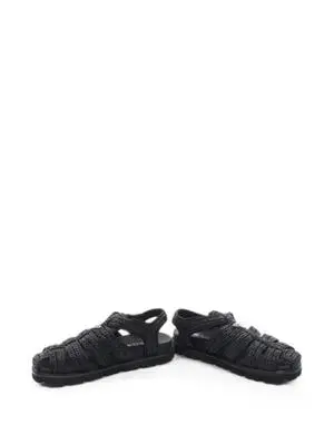 Prada 2010s Crochet Fisherman Sandals