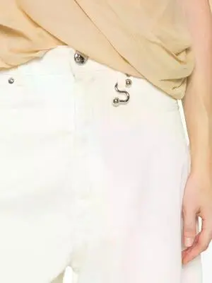 Sportmax Logo-patch Wide-leg Jeans