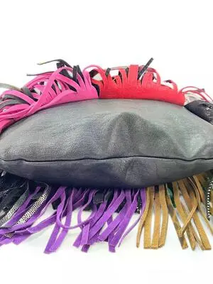 Saint Laurent 2015 Emmanuelle Fringe Shoulder Bag