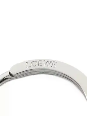 Loewe Anagram Key Ring - Silver