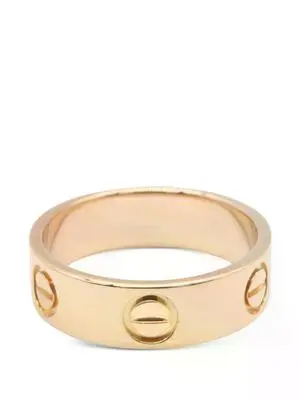 Cartier 18k Rose Gold Love Ring - Pink