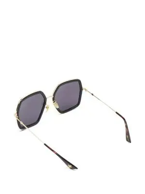 Gucci Oversized Sunglasses - Black