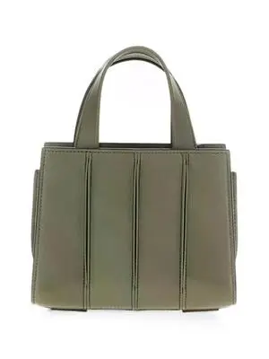 Max Mara Panelled Leather Clutch Bag