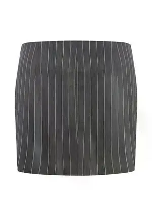 DONDUP Striped Mini Skirt