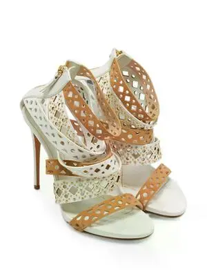 Casadei Stud-embellished Gladiator Sandals - White