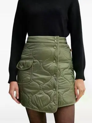 Alpha Industries Quilted Mini Skirt - Green
