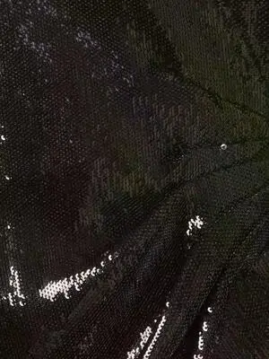 Maje Rivy Sequin Wrap Mini Dress