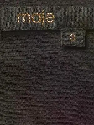 Maje Sequin Wrap Mini Dress