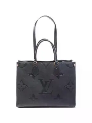 LOUIS VUITTON Monogram Empreinte Onthego Tote Bag - Black