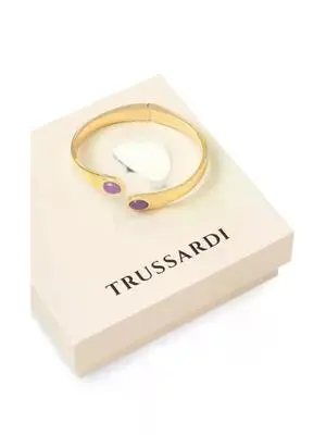 TRUSSARDI Stone-embellished Cuff Bracelet