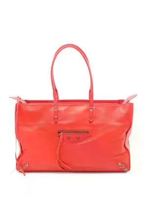 Balenciaga Paper Office Zip Tote Bag