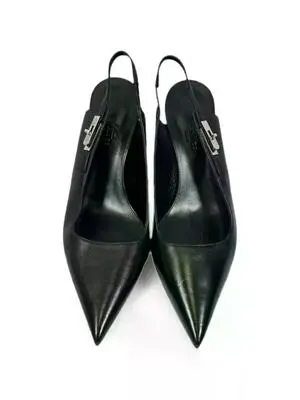 Hermès Kelly Turn-lock Slingback Pumps