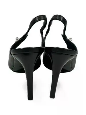 Hermès Kelly Turn-lock Slingback Pumps