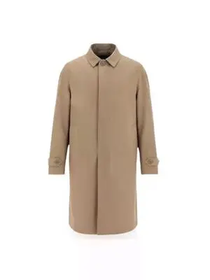Herno Single-breasted Cotton Coat