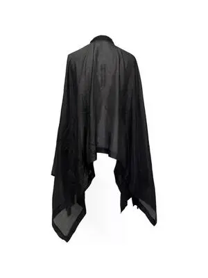 Rick Owens 2020s Zip-up Asymmetric Poncho