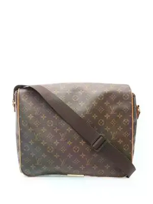 LOUIS VUITTON 2004 Monogram Aves Shoulder Bag - Brown