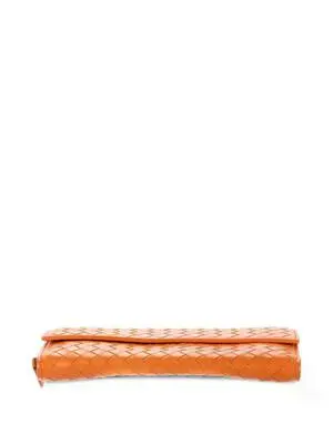 Bottega Veneta Intrecciato Flap Wallet