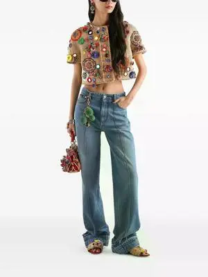 Dolce & Gabbana Raffia Jacket