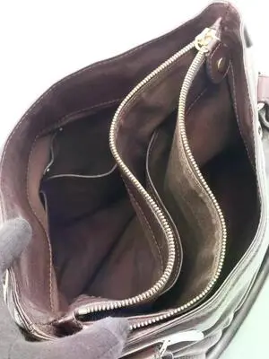 Celine Triomphe Leather Tote Bag
