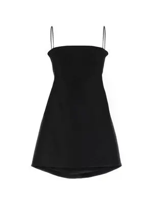 Balenciaga Spaghetti-strap Flared Mini Dress
