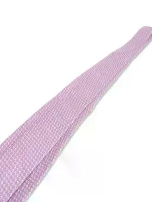 Hermès Geometric-pattern Tie