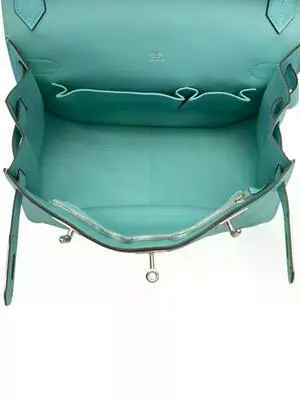 Hermès Clemence And Swift Jypsiere 31 Bag - Blue