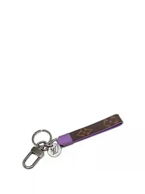 LOUIS VUITTON 2022 Monogram Dragonne Bag Charm And Key Holder - Brown