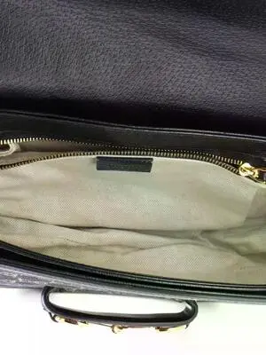 Gucci Horsebit 1955 Small Shoulder Bag - Black