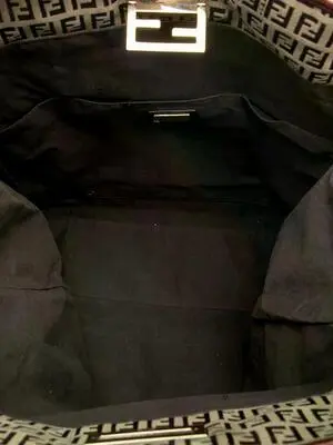 Fendi 2000-2010 Zucchino Canvas Tote Bag