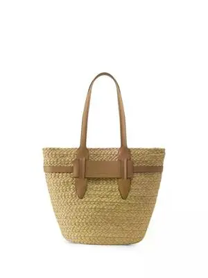 Helen Kaminski Woven Raffia Tote Bag