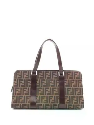 Fendi 2010-2026 Zucca Canvas Handbag - Brown
