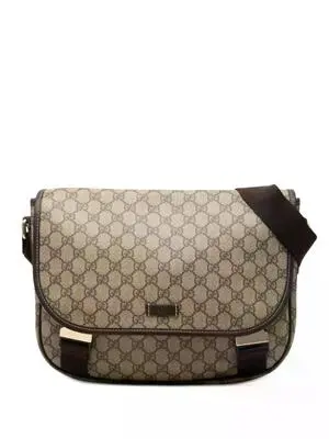 Gucci Gg Supreme Canvas Crossbody Bag