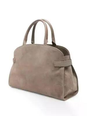 COCCINELLE Suede Shoulder Bag - Neutrals