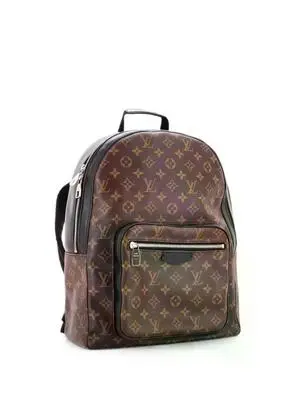 LOUIS VUITTON Josh Macassar Monogram Canvas Backpack