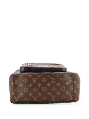LOUIS VUITTON Josh Macassar Monogram Canvas Backpack