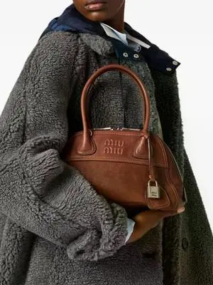Miu Miu Vivant Nappa Leather Bag