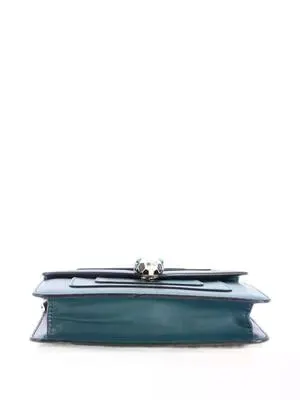 BVLGARI Serpenti Forever Square Shoulder Bag Leather Small Crossbody Bag