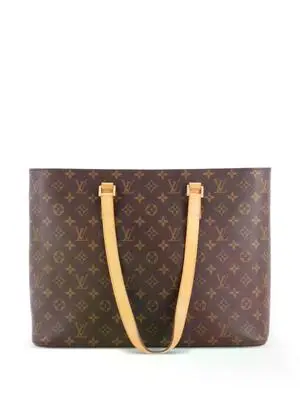 LOUIS VUITTON Monogram Canvas Luco Tote Bag - Brown